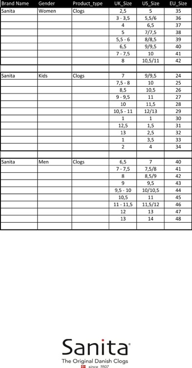 SANITA RITA CLOGS 1500199W 4 - Sanita